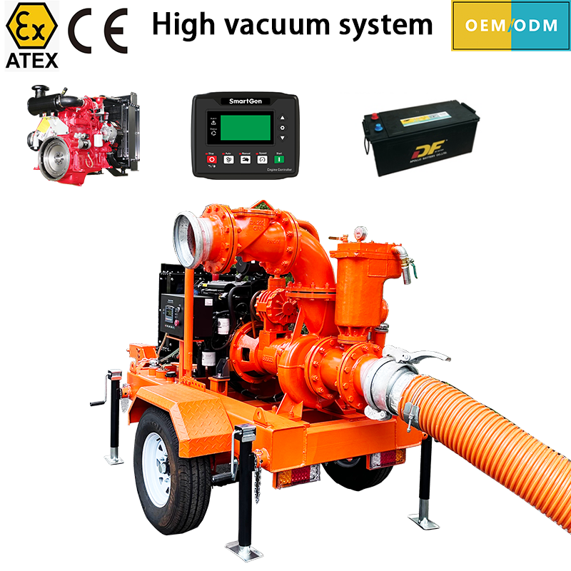 Centrifugal Corrosion-resistant diesel Engine High Head Urban Emergency ...