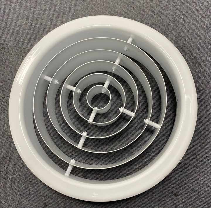 Hvac Ceiling Fresh Ventilation Air Flow Adjustable Air Jet Ring ...