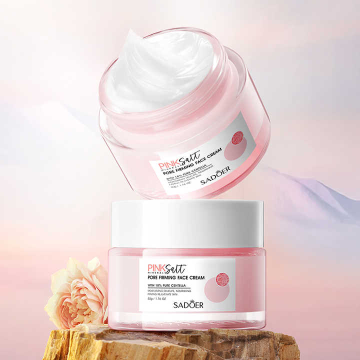 SADOER Himalayan Pink Salt Face Cream - Nourishing & Whitening