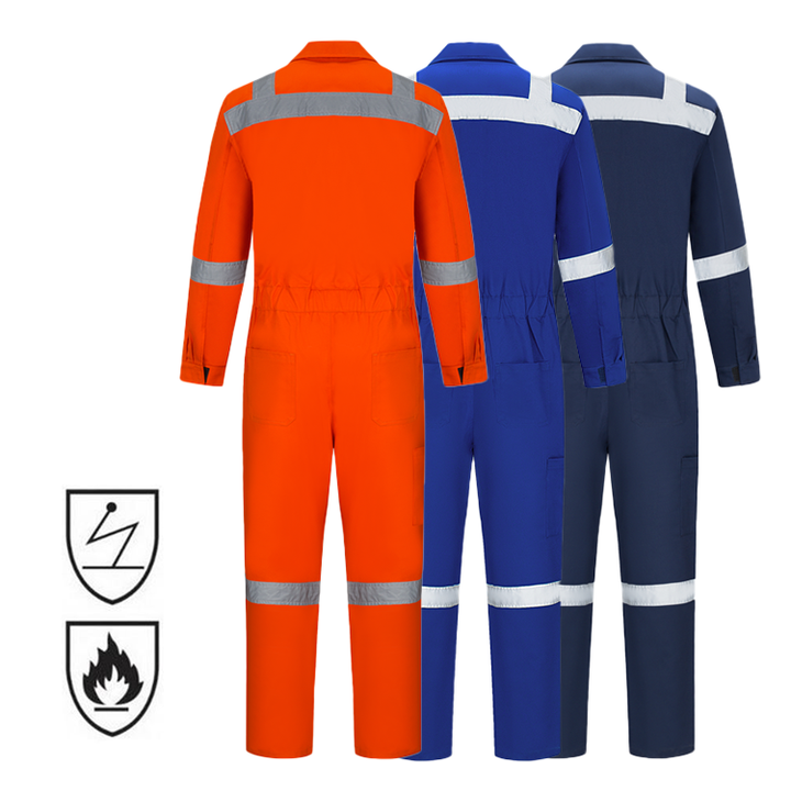 Custom Fireproof Overalls - Flame Retardant Safety Suits