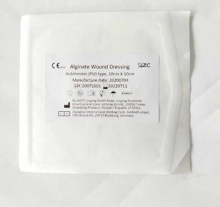 Alginate Wound Dressing Wet Healing Dressing With PU Border| Alibaba.com