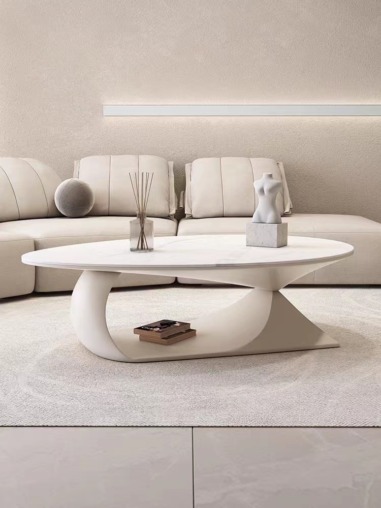 Simple Tea Table Design Wooden Glass - 2025 New Style