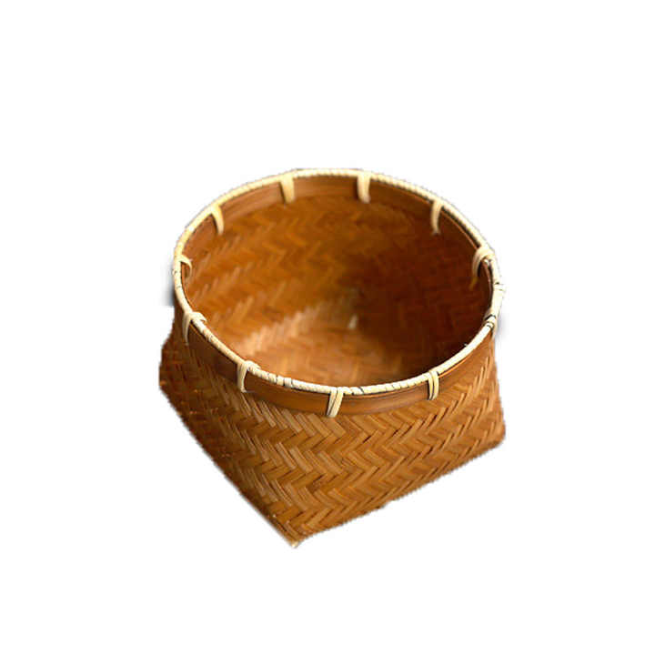 Yiqiang Handmade Bamboo Woven Baskets Tea Snacks Sugar Fruit Baskets ...