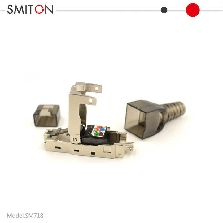 Toolless Field Termination Plug RJ45 CAT6/CAT6A FTP Keystone Jack ...