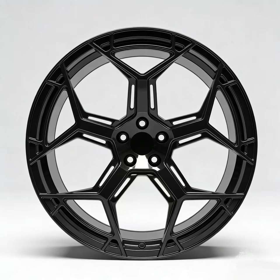 New Gloss Black Forged Aluminium Alloy Wheels 20-22 Inch 5x112/5x120 ...