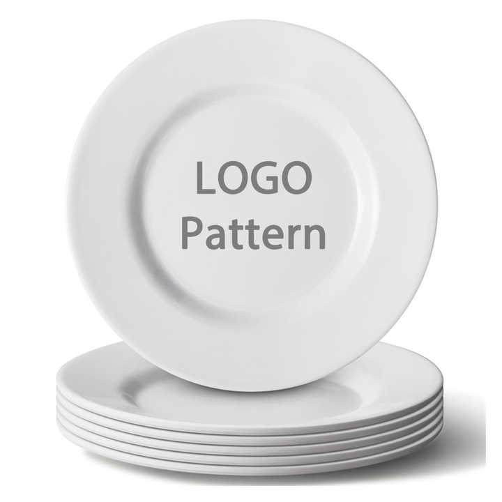 Custom Restaurant Plates - Elegant Porcelain Dinnerware