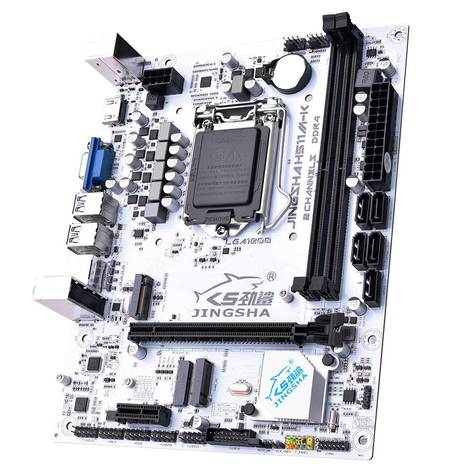 Jingsha H510 LGA 1200 Socket Motherboard - Dual Channel DDR4, Supports ...