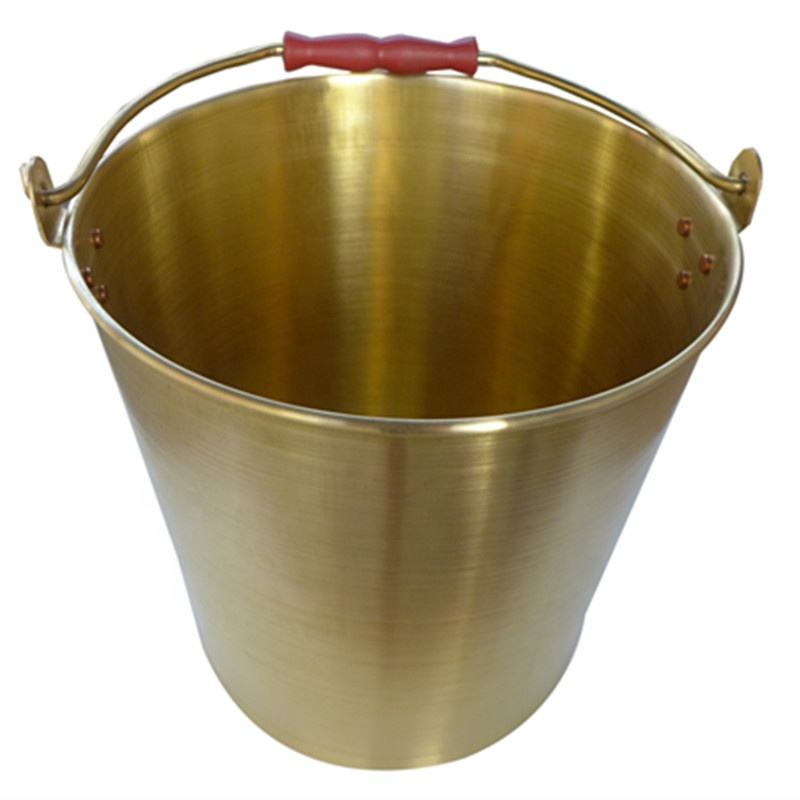 Non Sparking Brass Bucket - 10L Anti-Static & Explosion-proof