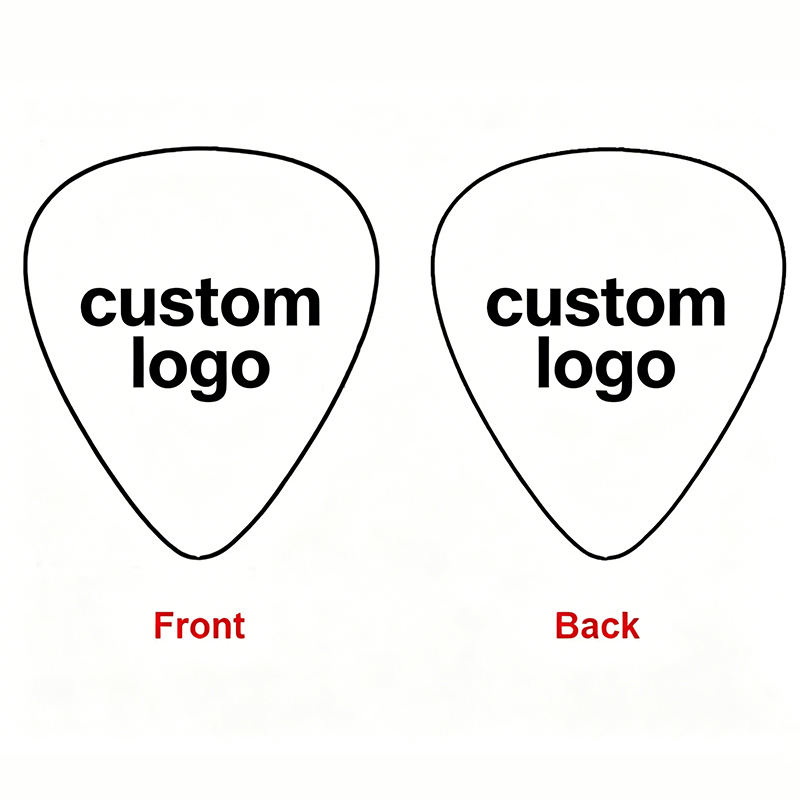 Custom Logo Design: Personalize Your Guitar Pick with Unique Artwork ...
