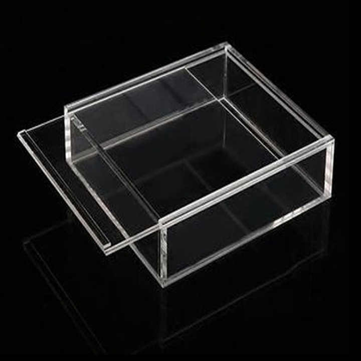 Custom Acrylic Boxes with Sliding Lid - Durable & Versatile