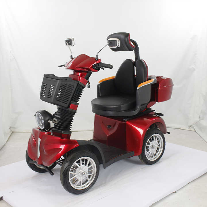 4 Wheels Elderly Electric Scooter Cheap 500w 60v Electric Mobility Scooter for Old Good Seller ...