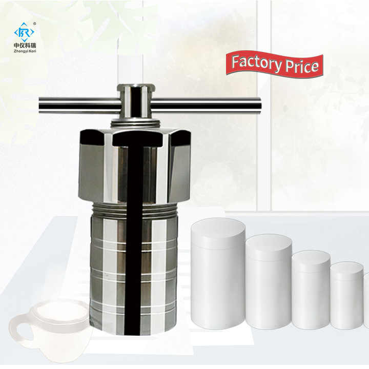 Hydrothermal Synthesis Reactor 100ml for Autoclave Sterilization ...