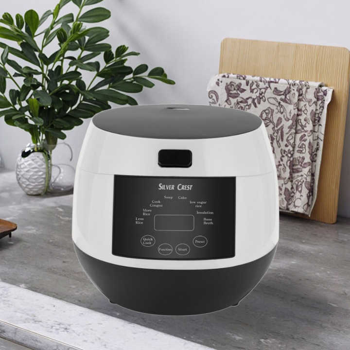 5L 6L Smart Cooking Rice Coker Food Cook Electric Multi Cooker Aluminum ...