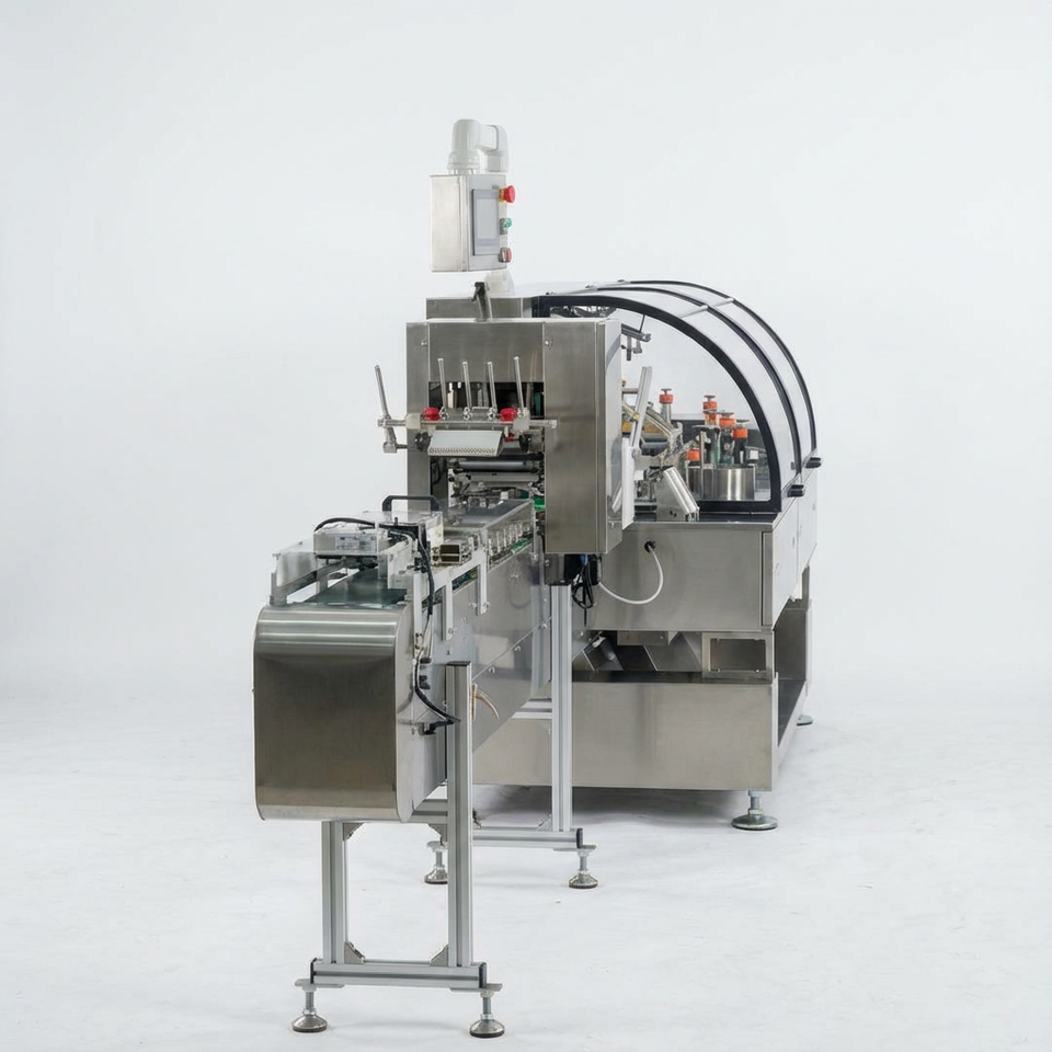 BFH-160 Electric Automatic Ampoule Vial Injection Bottle Cartoning ...