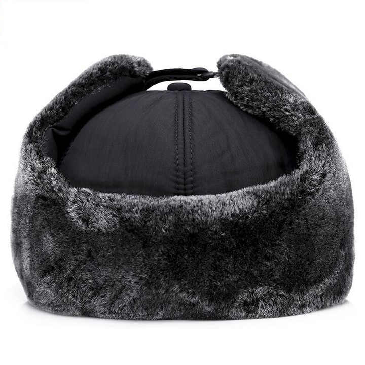 Winter Warm Thicken Faux Fur Bomber Hat Men Women Ear Flap Cap Ski Soft ...