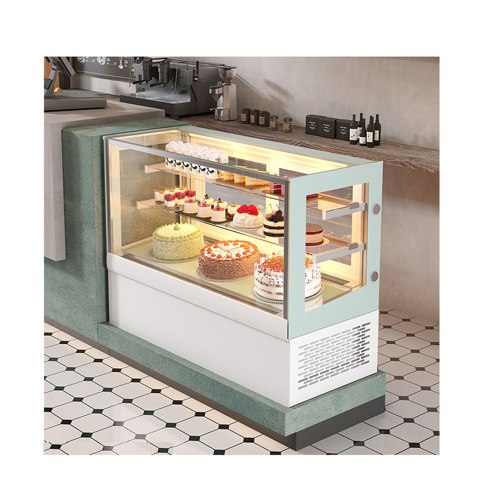 Rebirth Mini Cake Display Fridge - Perfect for Bakery Showcases