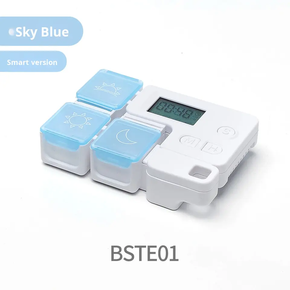 OEM/ODM Custom Logo Smart Pill Reminder Box - 7-Day Electronic Pill ...