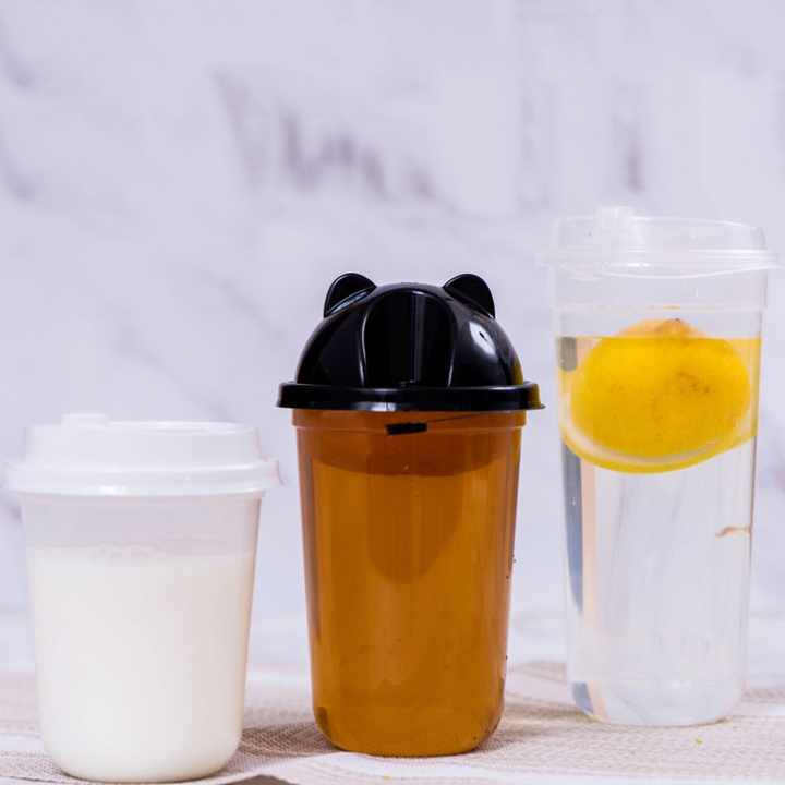 Frosted Transparent Cups with Customized Logo Printing