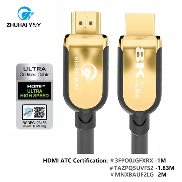 Ultra High Speed HDMI Cable - 8K Support & Flexibility