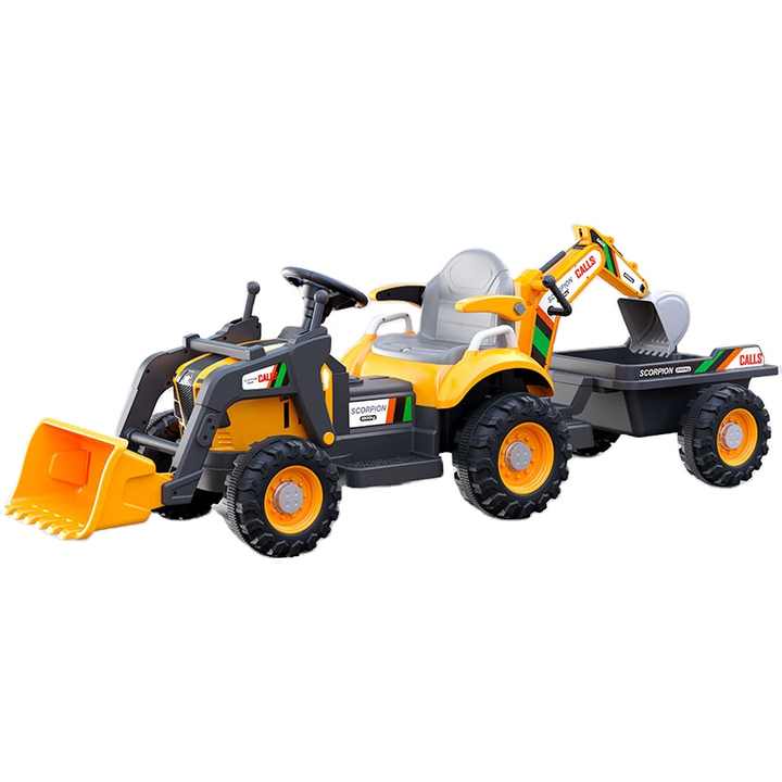 Juguete para niños con pilas Paseo en coche Tractor eléctrico con ...