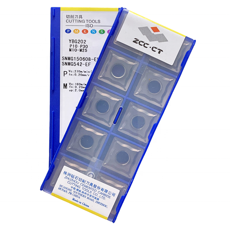 ZCC CT Carbide Turning Inserts SNMG YBG202 SNMG 150608 EF square ...