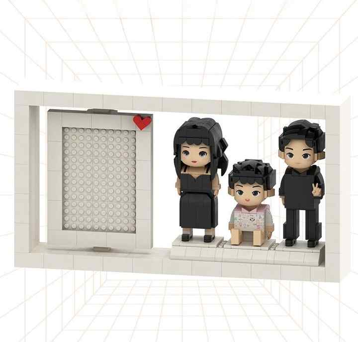 Custom 3D Custom Brick Figures Personalized Figure Building Block Sets ...