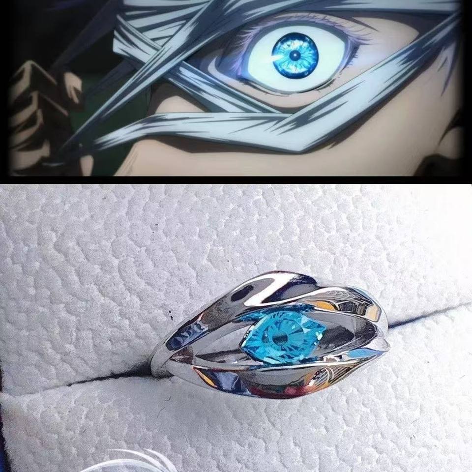 Satoru Gojo Peripheral Ring - Anime & Otaku Style Design