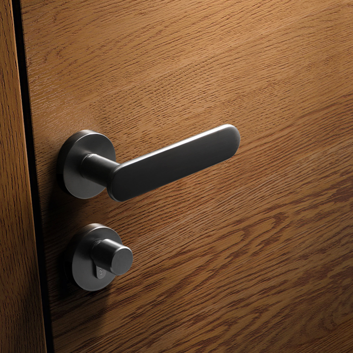 BBDHOME Magnetic Silent Lock - Luxury Black Interior Door Lock