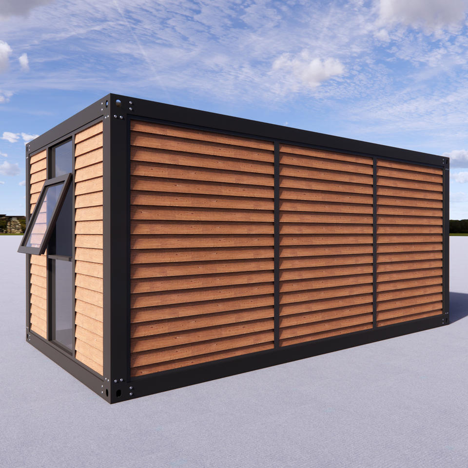 Modern Container House Rectangle Prefabricated Modular Outdoor Living ...