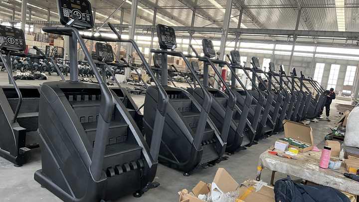 JS Commercial Fitness Gym Equipment Electric Stair Master Staircase ...