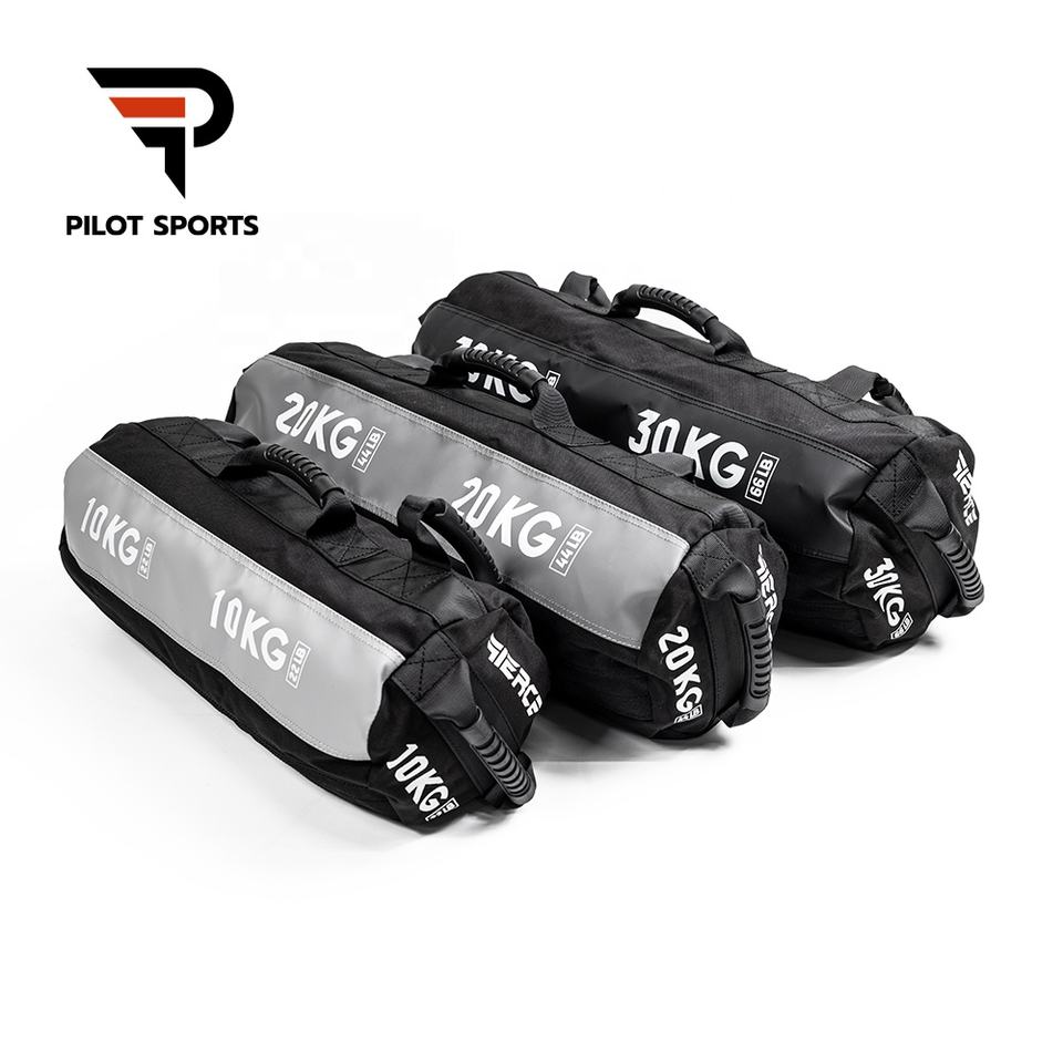PILOTSPORTS Adjustable Nylon Hyrox Competition Sandbag Set Comfortable ...