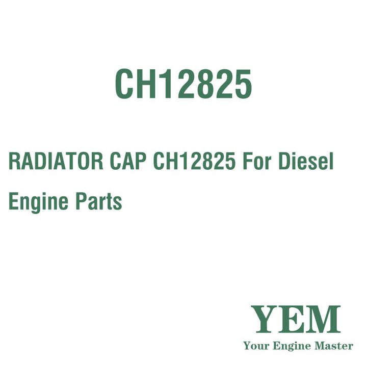 Tapa de radiador CH12825 para piezas de motor diésel| Alibaba.com