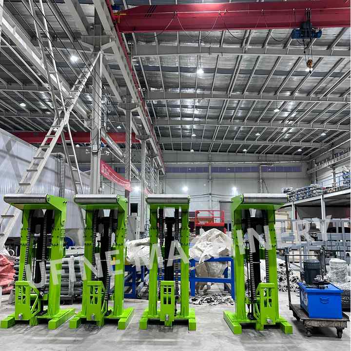 Heavy Duty Shipping Container Hydraulic Lift Cylinder 1.7m Lift Height ...