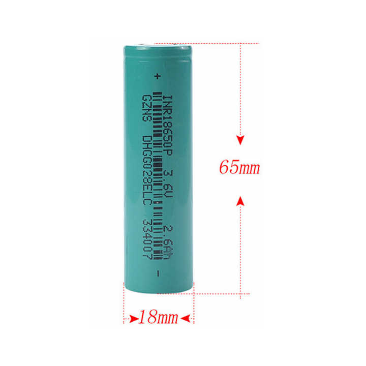도매 NMC 리튬 이온 배터리 2S1P 3S1P INR18650P 2600mAh 3C 18650 배터리 3.7V 리튬 이온 ...