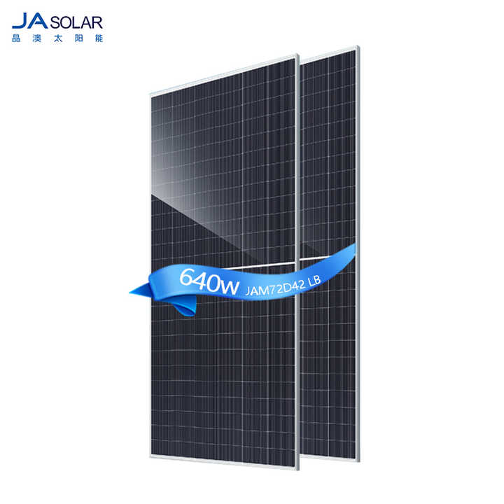 JA Solar 2025 Hot Sale JAM-72D42-LB Bifacial Panels 615W 620W 625W 630W ...