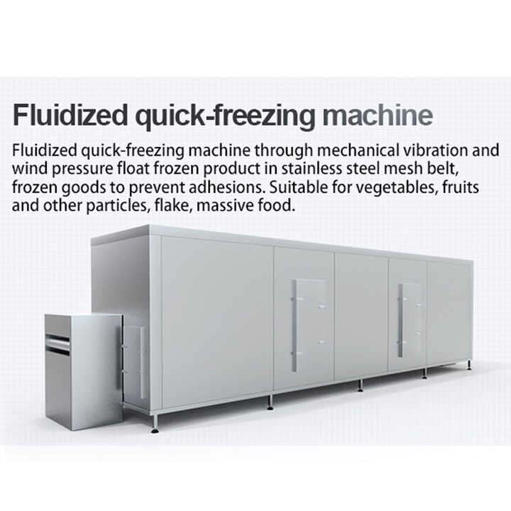 TCA automatic blast chiller iqf fluidized quick freezer/freezer quick ...