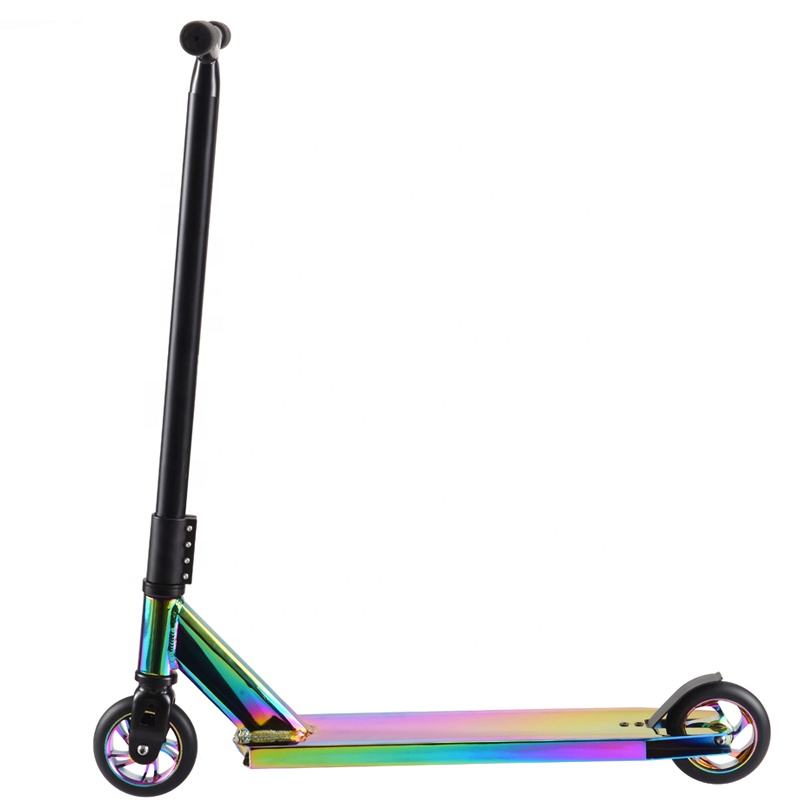 Rainbow Pro Stunt Scooter - Entry Level Freestyle Kick Scooter for Kids ...