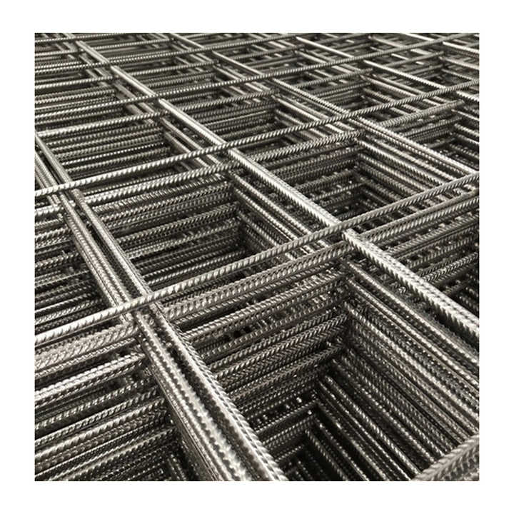 Rebar Steel Deformed Concrete Reinforcing Welded Mesh Factory Trench ...