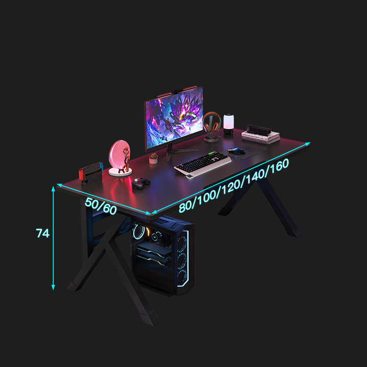 Large Cheap Modern Computer Gaming Table Desk Esports Table Desk Office ...