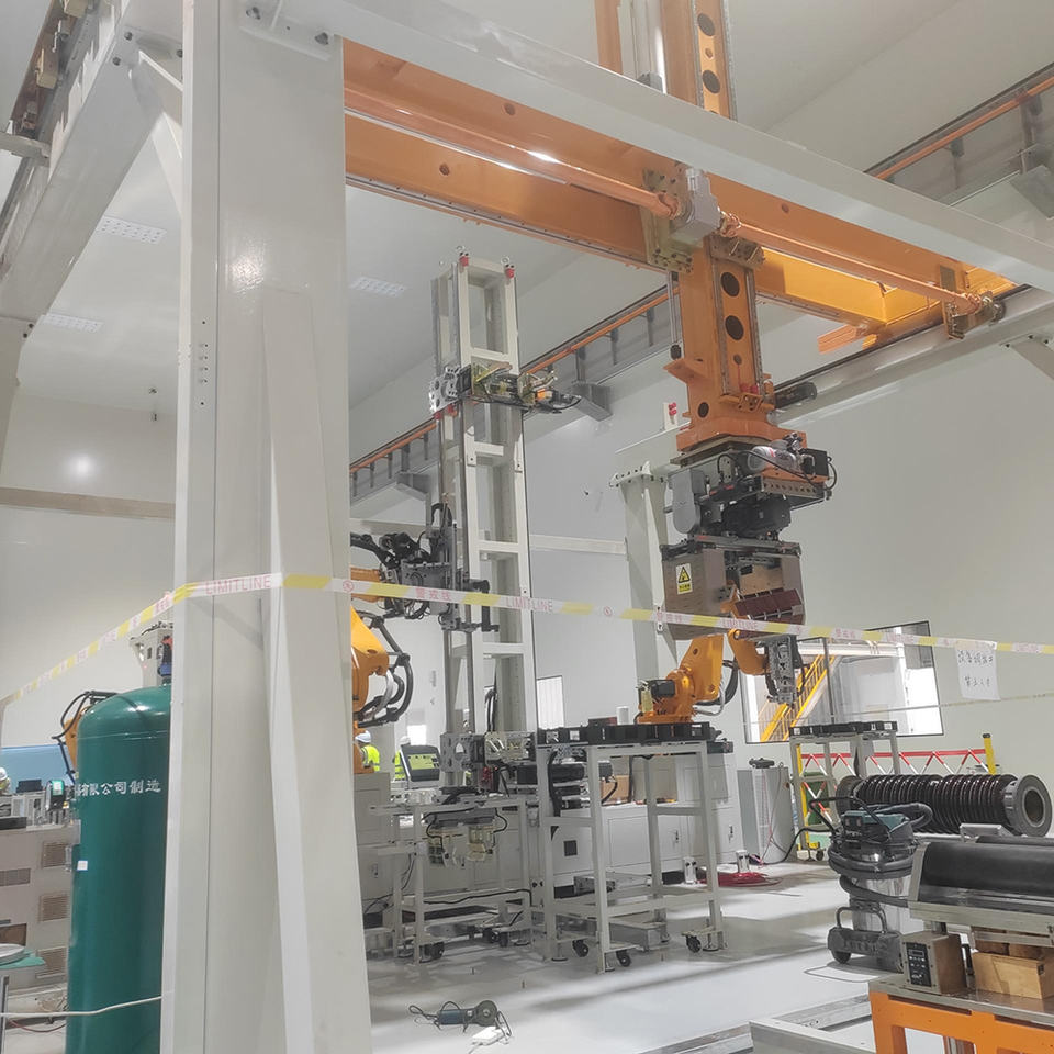Custom Heavy Duty Gantry Robot with PLC & Motor 360 R-Axis Rotary for ...