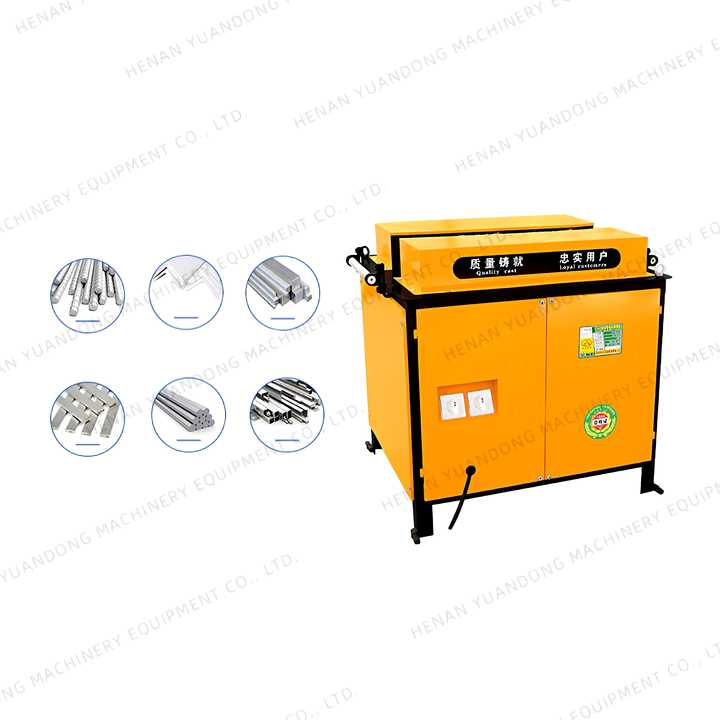 Desktop Steel Bar Rust Removal & Renovation Machine Angle Iron Steel ...