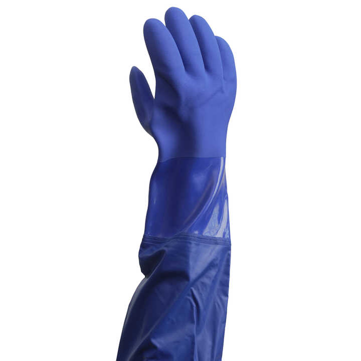 Long Sleeves PVC Gloves - Durable, Waterproof & Chemical-resistant