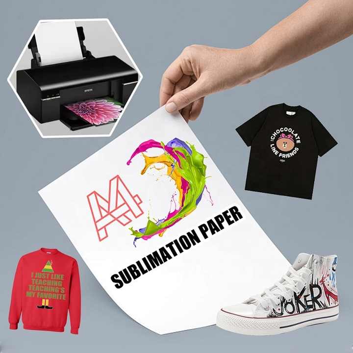 A4 Transfer Paper for Sublimation on Dark Fabric - 98% Success