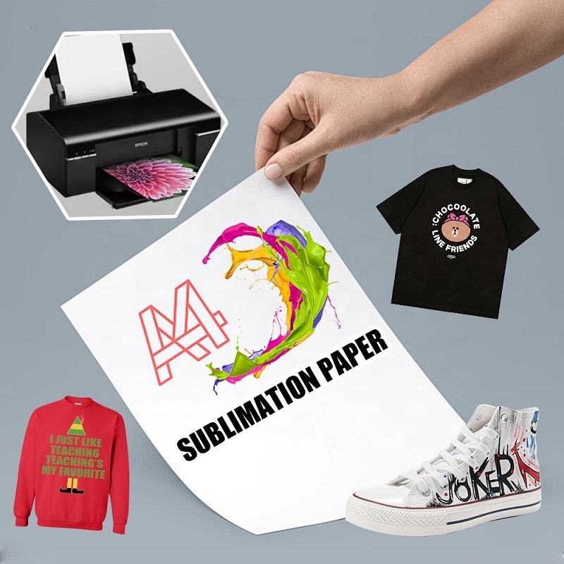 A4 Transfer Paper for Sublimation on Dark Fabric - 98% Success