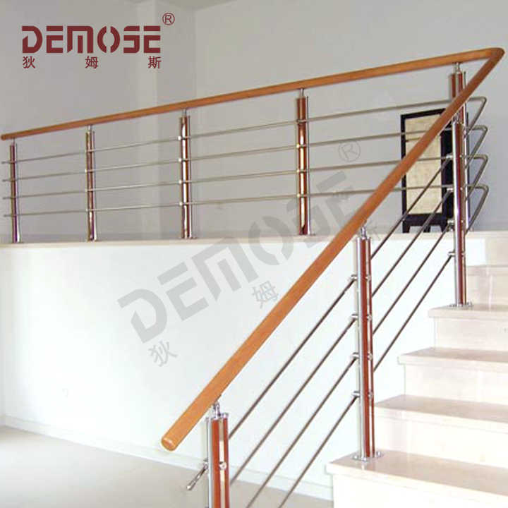 Indoor Side Mount Handrails for Stairs - Stainless Steel