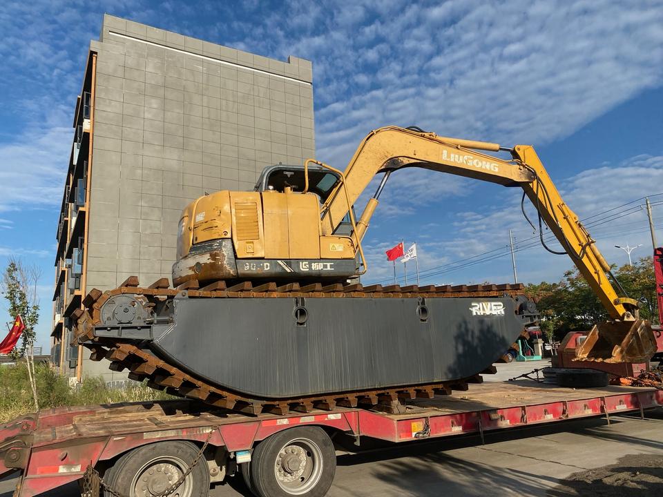 Dredging Digger Amphibious Excavator China Factory Liugong 908F 908E ...