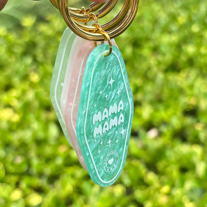 No Minimum Custom Hotel Keychains Cheap Wholesale Positive Self-love ...