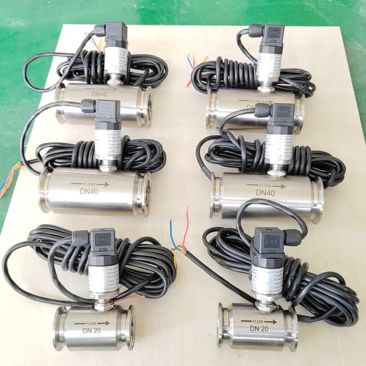 Turbine Type Flow Meter Pulse Output - RS485 Mini Digital Sensor