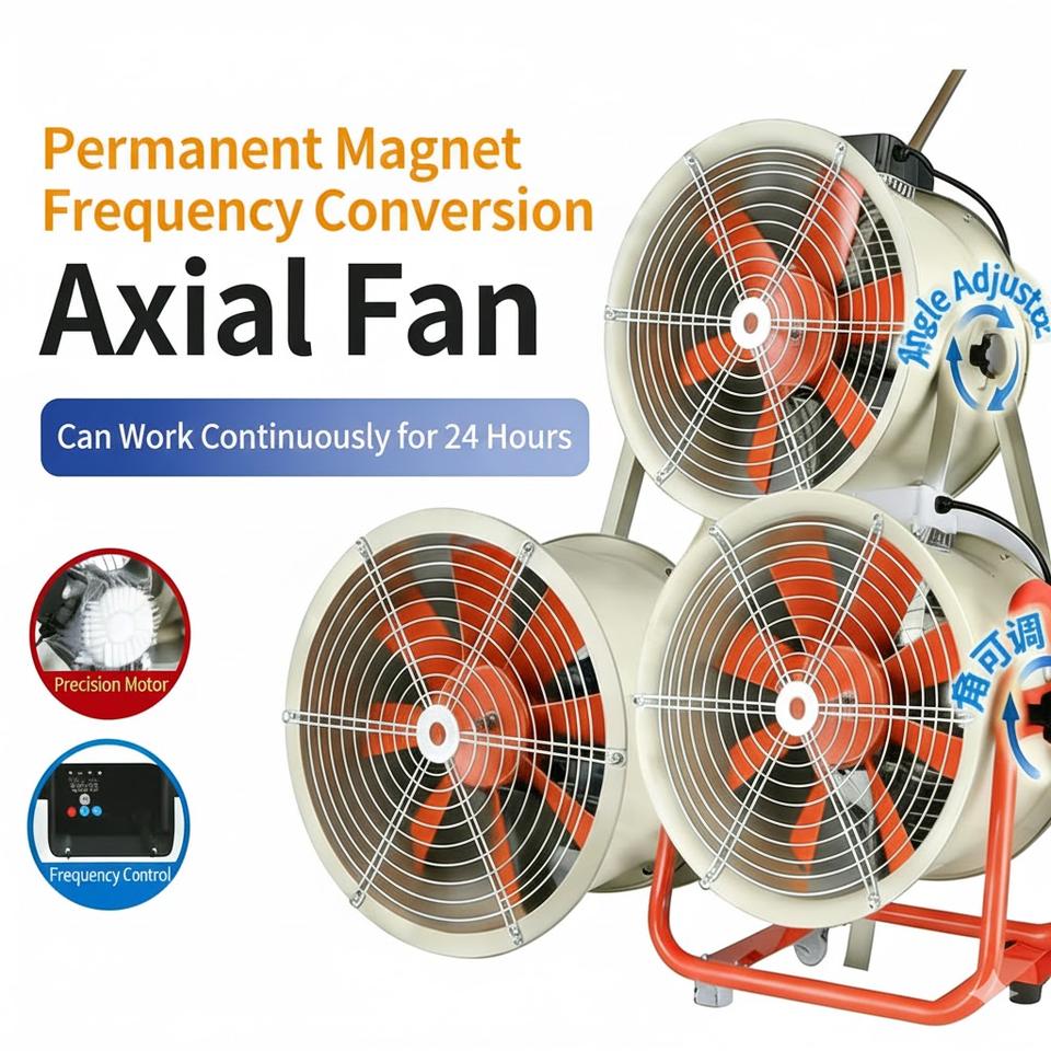 Permanent Magnet Speed Control Axial Flow Fan High Temperature ...