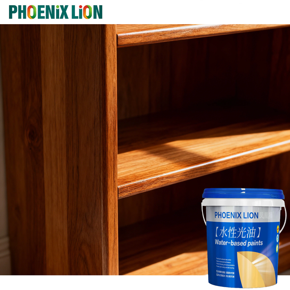 Phoenix Lion Premium Water-Based Varnish Liquid Coating for Furniture ...